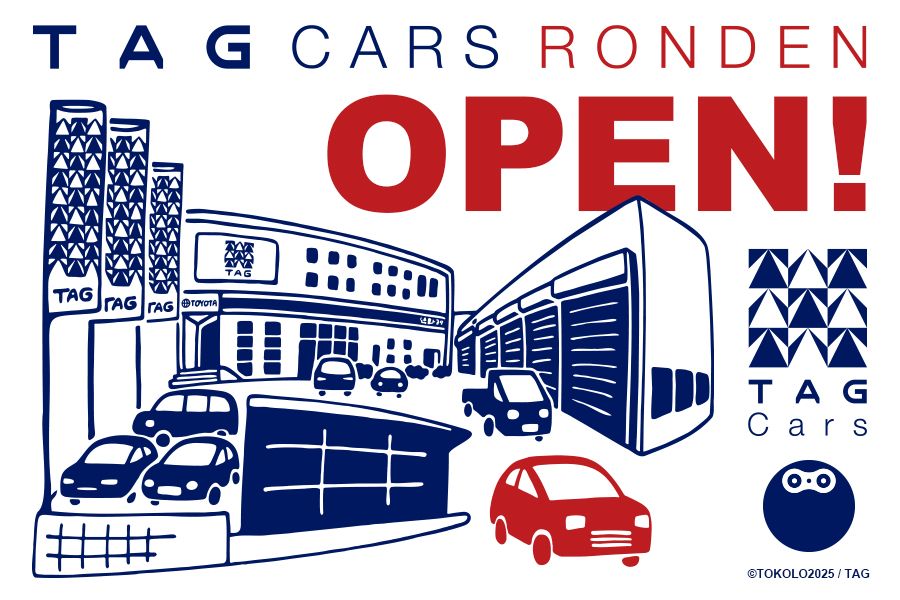 TAG CARS RONDEN | 徳島トヨタ自動車株式会社